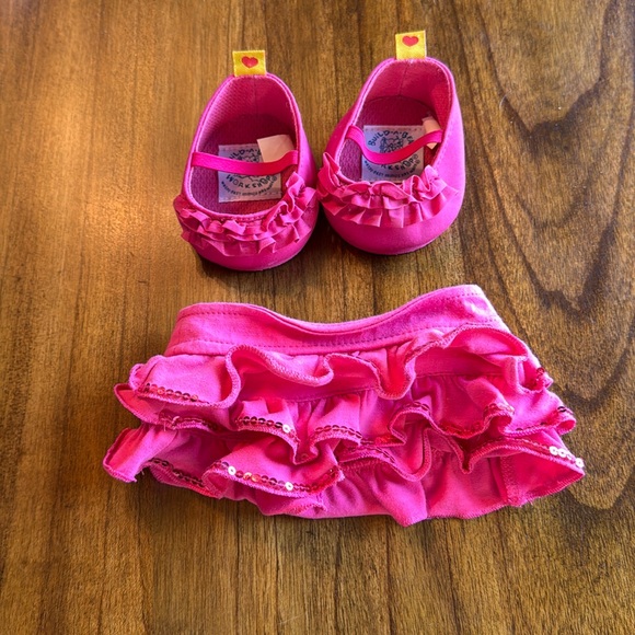 Build-A-Bear | Toys | Buildabear Shoes And Skirt Set | Poshmark